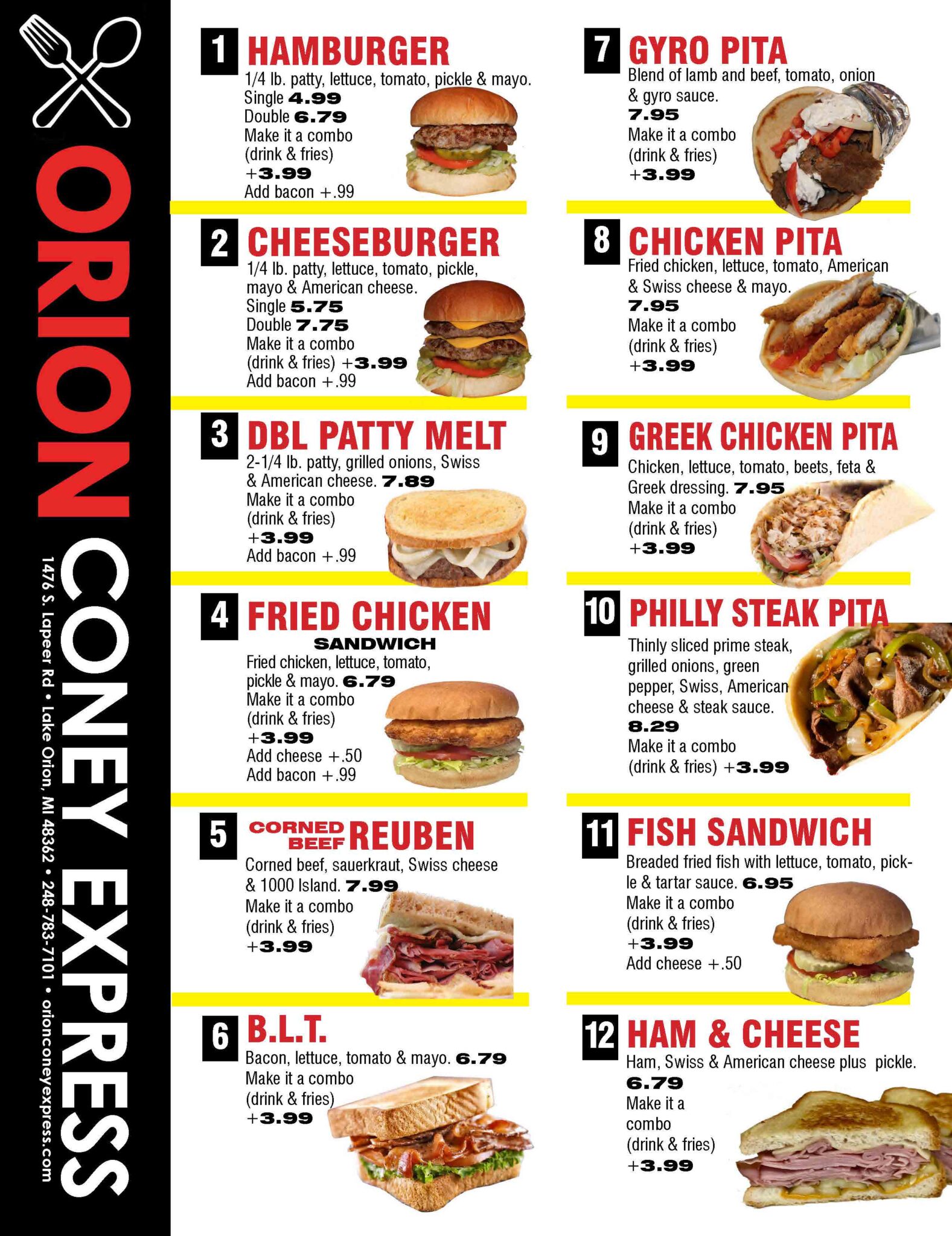 Orion Coney Express – Orion Coney Express is a drive-thru restaurant ...